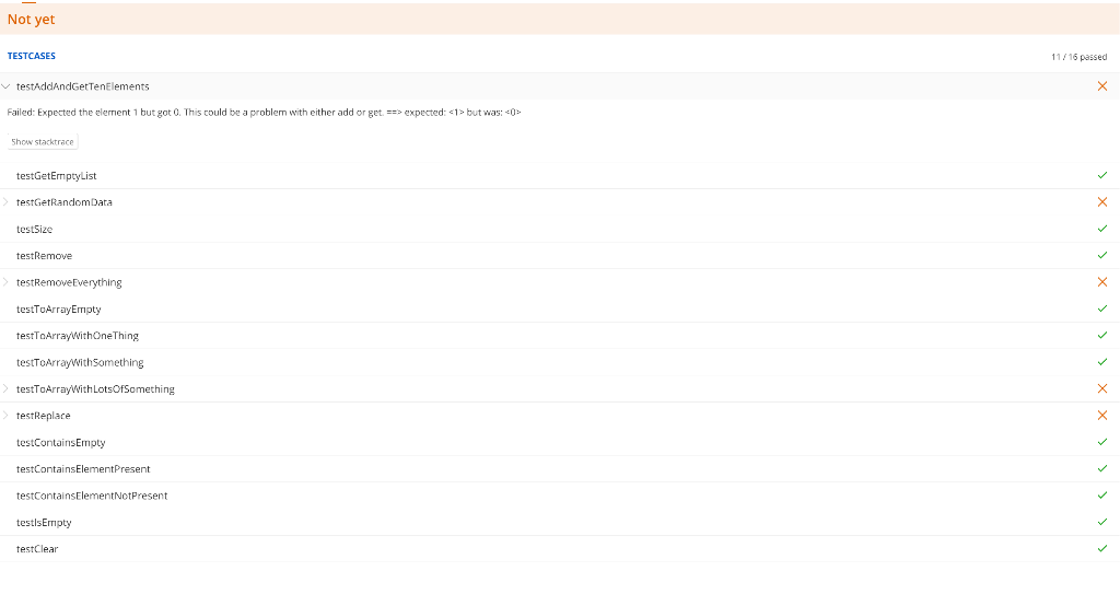 Solved In this exercise we'll expand upon the MyArrayList | Chegg.com