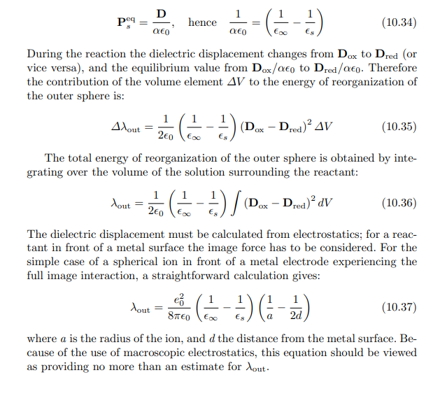 Solved 4. Show that for ϵ∞=1 Eq. (10.36) reduces to the Born | Chegg.com