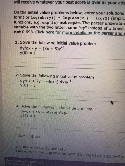 Solved will receive whatever your best score is over all | Chegg.com