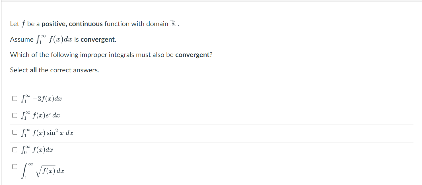 Solved Let f be a positive, continuous function with domain | Chegg.com