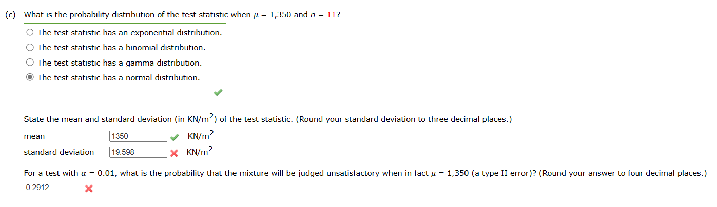 strength specification has been met. Suppose | Chegg.com