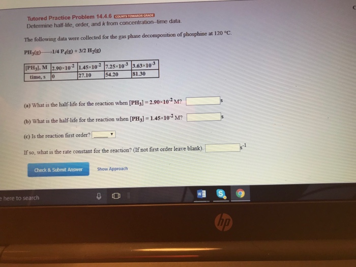 Solved Tutored Practice Problem 14.4.6 COUNTS TOWARDS GRADE | Chegg.com