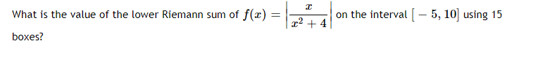 Solved What is the value of the upper Riemann sum of | Chegg.com