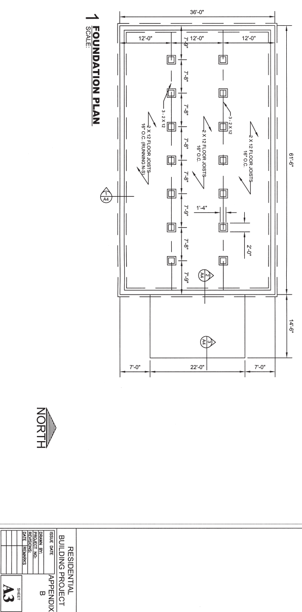 Use the Residential Building Project drawings A1, A2, | Chegg.com
