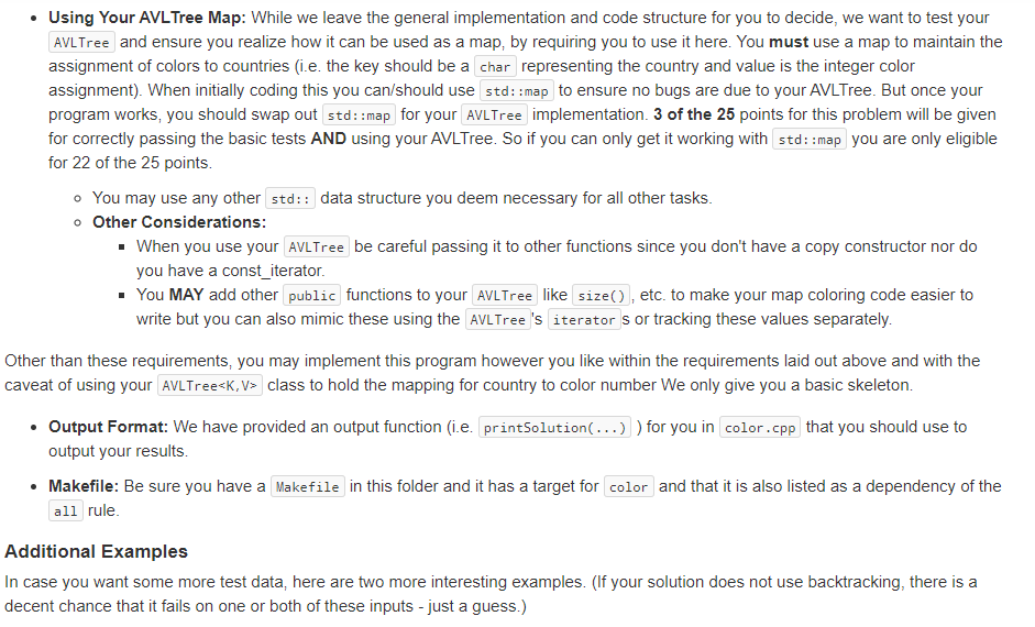 Need Help Implementing Using Std Map C The Char