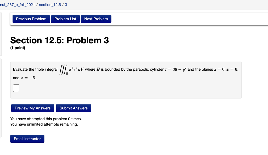 Solved nat_267_c_fall_2021 / section_12.5/3 Previous Problem | Chegg.com