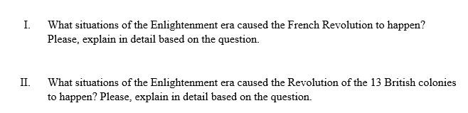 Solved Can you help with the following based on the The | Chegg.com