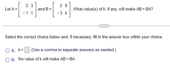 Solved Compute each matrix sum or product if it is defined. | Chegg.com