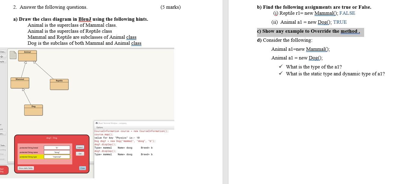 Solved 2. Answer the following questions. (5 marks) b) Find | Chegg.com