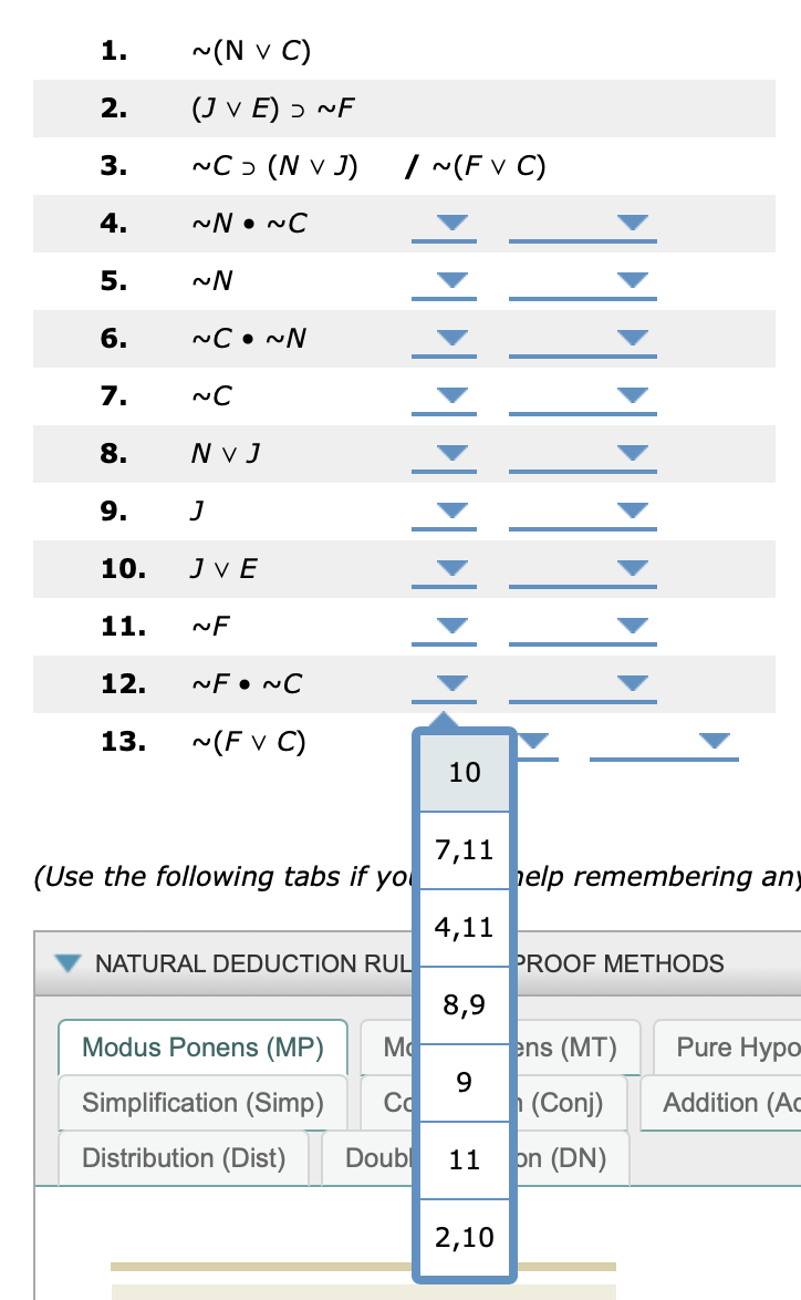 Solved As you learn additional natural deduction rules, and | Chegg.com