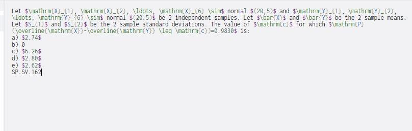 Solved Let s\mathrm{X}_{1}, \mathrm{X}_{2}, \ldots, | Chegg.com