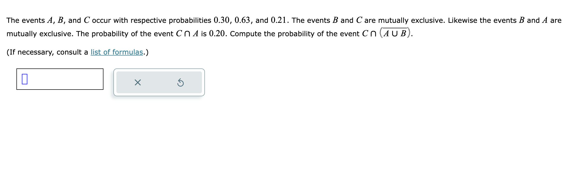 Solved The events A,B, and C occur with respective | Chegg.com