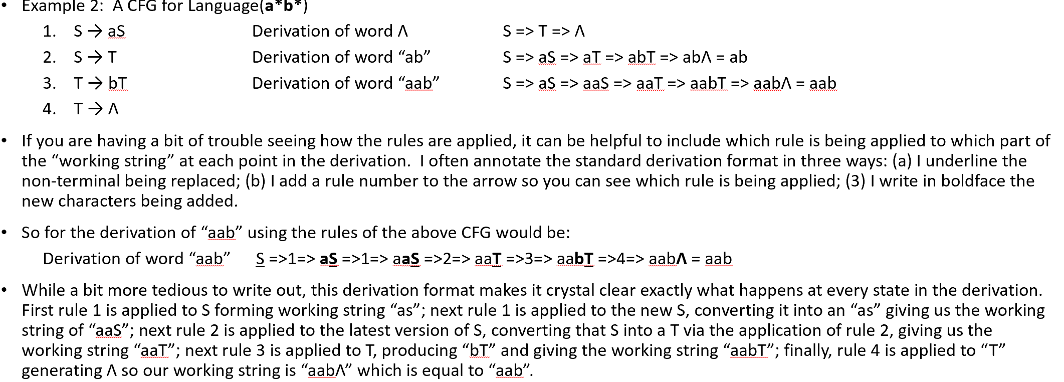 Refer back to Example 2 on Slide 10 of this lecture | Chegg.com