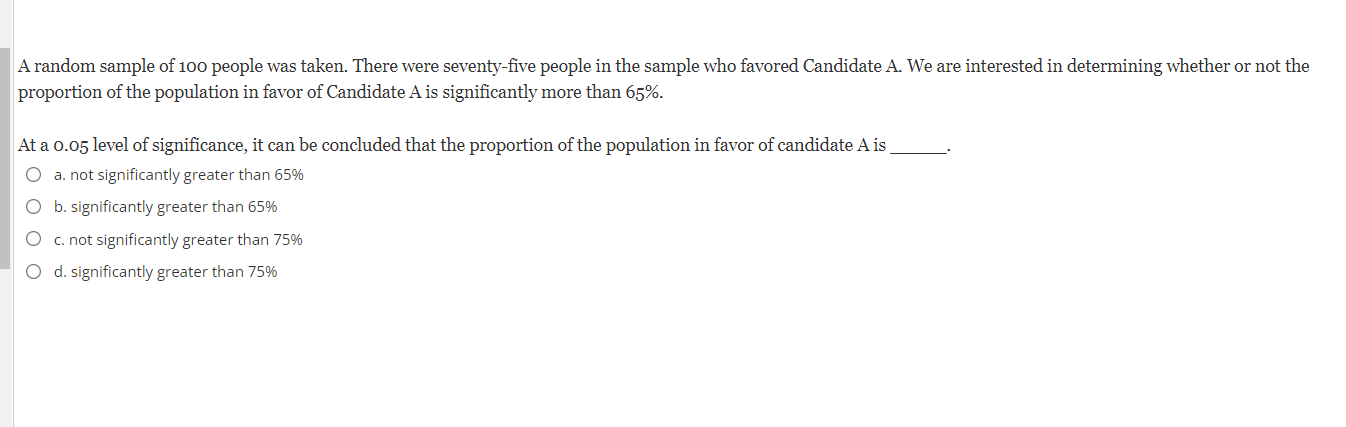 Solved A random sample of 100 people was taken. There were | Chegg.com
