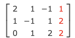 Solved Find the solution set of the system of linear | Chegg.com