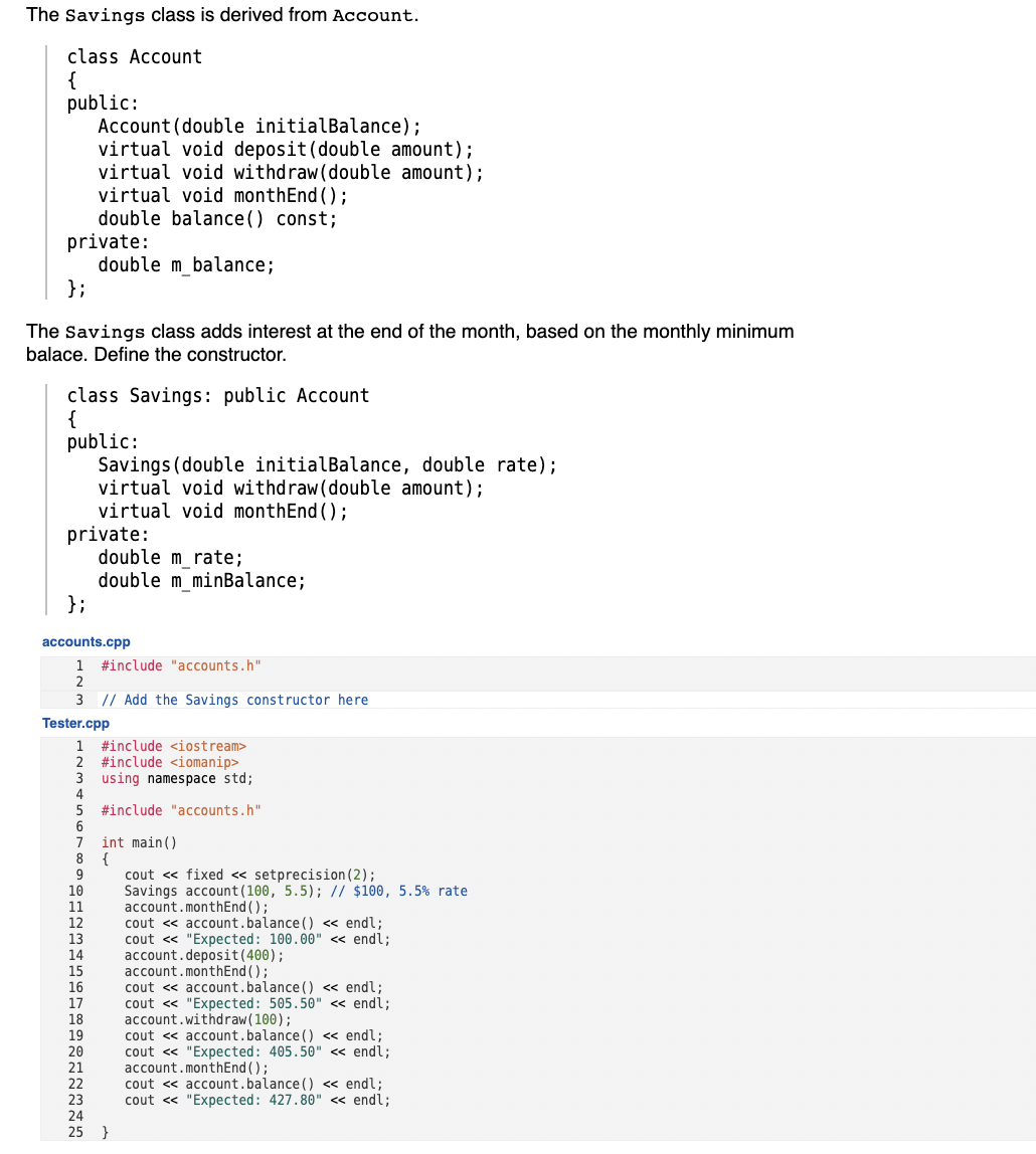 Solved C++. I can only edit the stuff in the white box. | Chegg.com