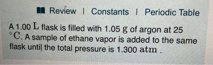 Solved Part A What is the partial pressure of argon, PAr, in | Chegg.com