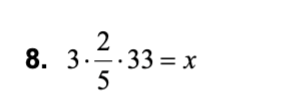 Solved 3*25*33=x | Chegg.com