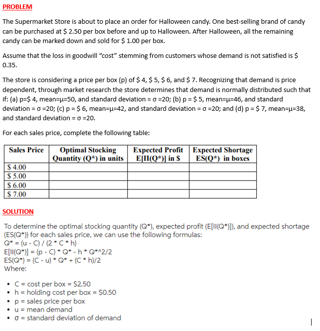 Solved I NEED AN EXPLANATION / BREAKDOWN OF THE SOLUTION TO | Chegg.com
