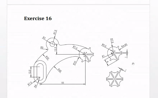Solved Hi, please help me. How do you do this in AutoCAD | Chegg.com