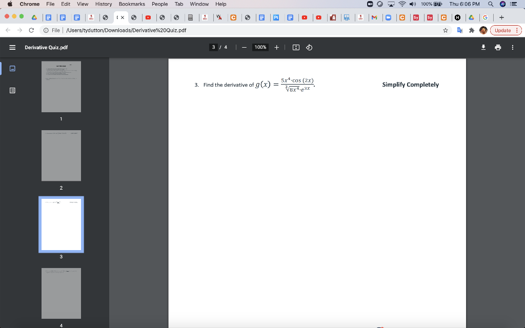 Solved Chrome File Edit View History History Bookmarks | Chegg.com