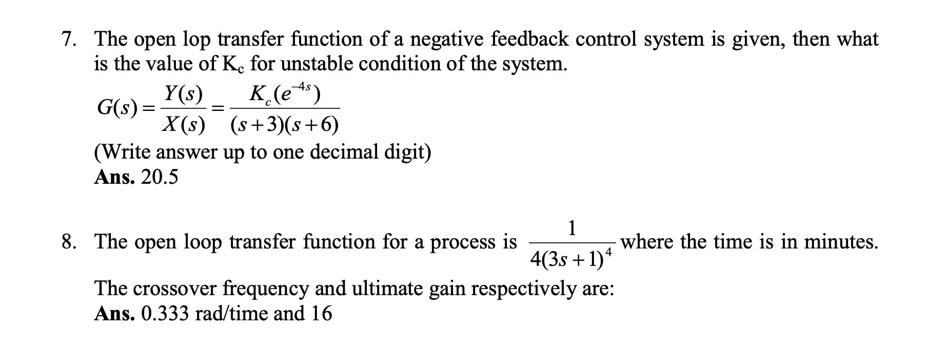 [Solved]: Numerical Question 7 and 8Please refer to the imag