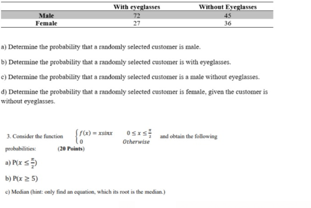Solved To receive full credit, show all the steps, and be | Chegg.com