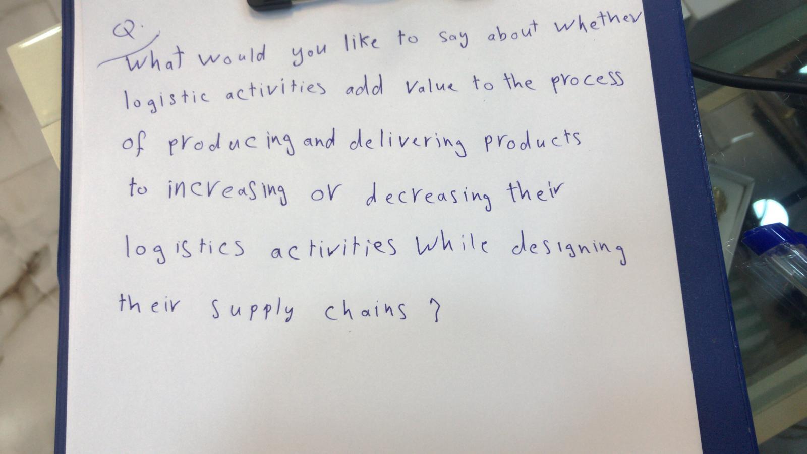 Solved What would you like to say about whether logistic | Chegg.com