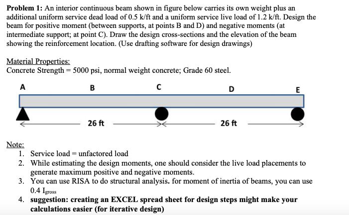 Continuous Beam Excel - Infoupdate.org