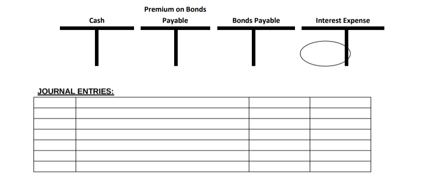 Solved Exercise 6: Complete the following example for a bond | Chegg.com
