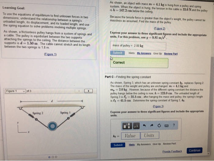 Solved To use the equations of equilibrium to find unknown | Chegg.com
