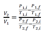 Solved \\( \\frac{P_{1 i} \\cdot V_{1}}{R \\cdot T_{1 | Chegg.com