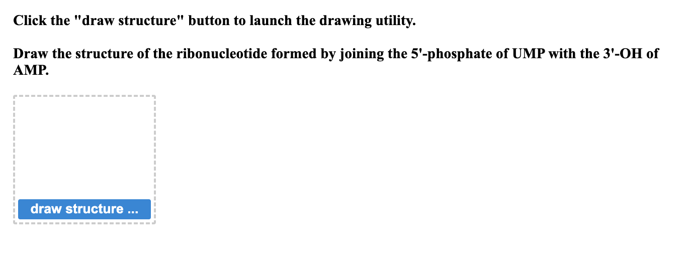Solved Click the "draw structure" button to launch the | Chegg.com