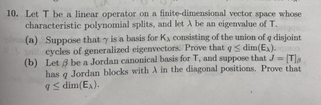 Solved Please Prove questions 10a and 10b | Chegg.com
