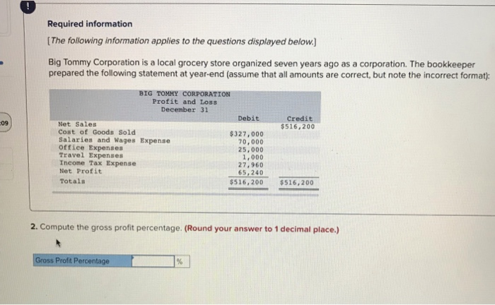Solved Check my work 10 Required information [The following | Chegg.com