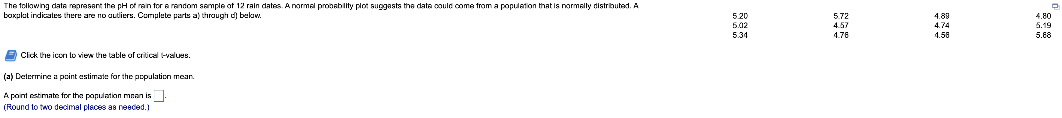 Solved A Area in right tail Table VI t-Distribution Area in | Chegg.com