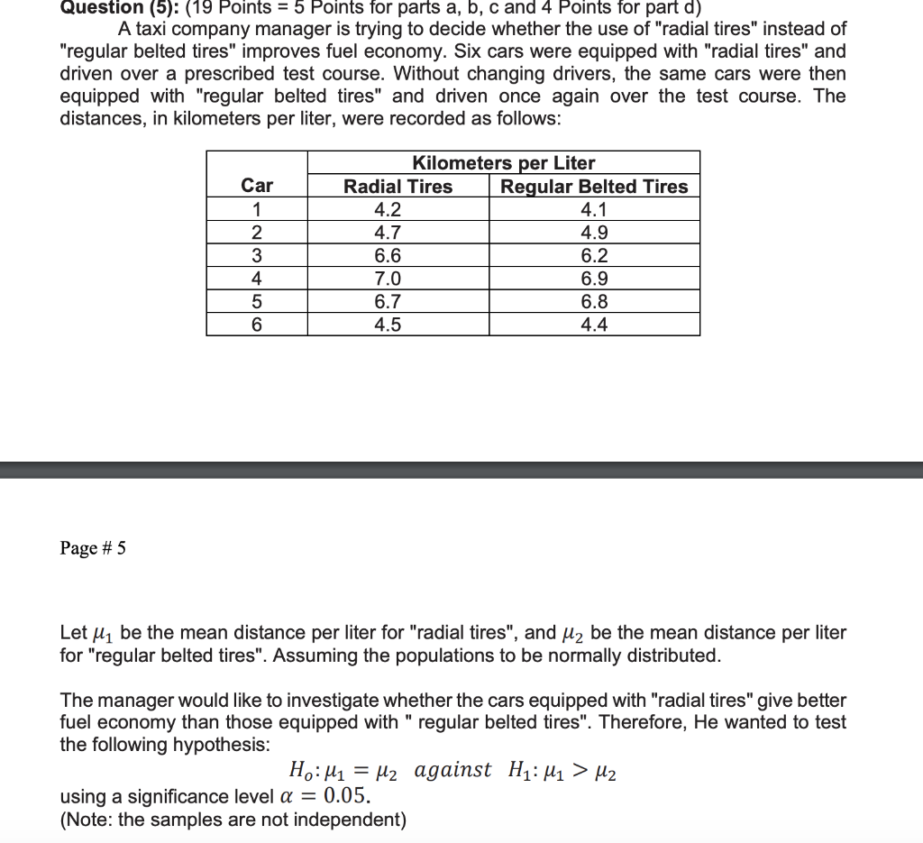 (a) Calculate the value of the test statistic. (b) | Chegg.com