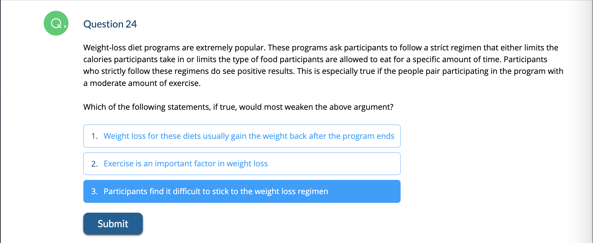 Solved Weight-loss diet programs are extremely popular. | Chegg.com