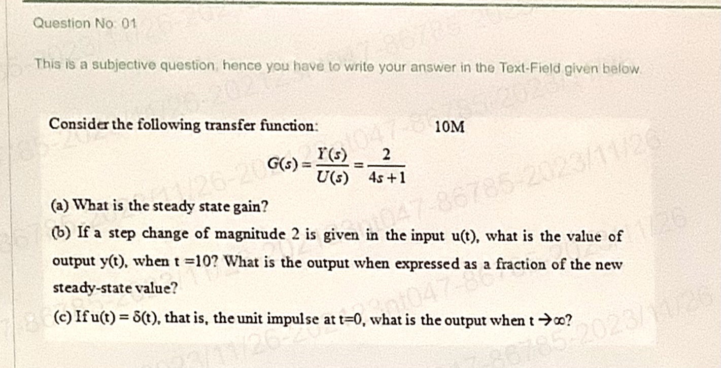 Solved This is a subjective question, hence you have to | Chegg.com