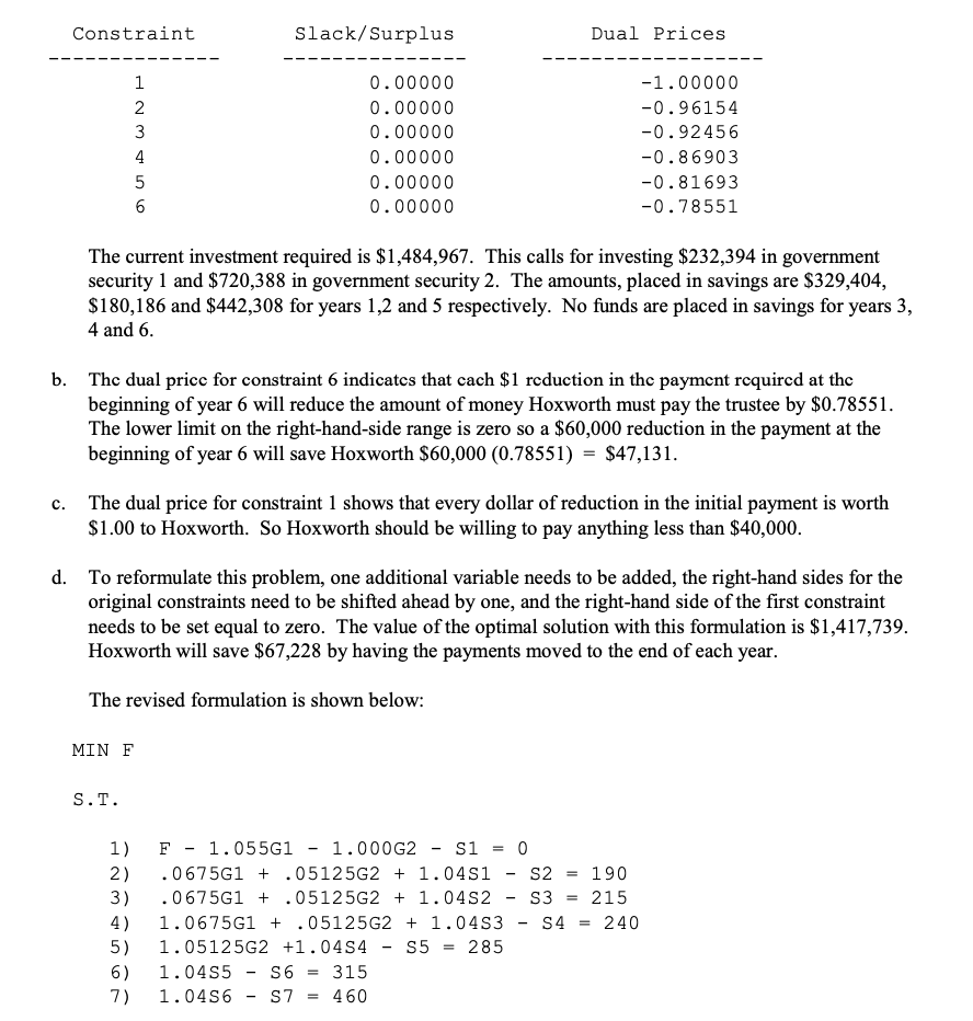 Solved Can you explain why the LP constraints differ when | Chegg.com