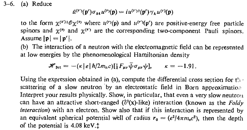 Solved Advanced Quantum Mechanics-Sakurai 3-6 | Chegg.com