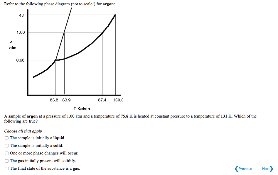 Solved Refer to the following phase diagram (not to scale!) | Chegg.com