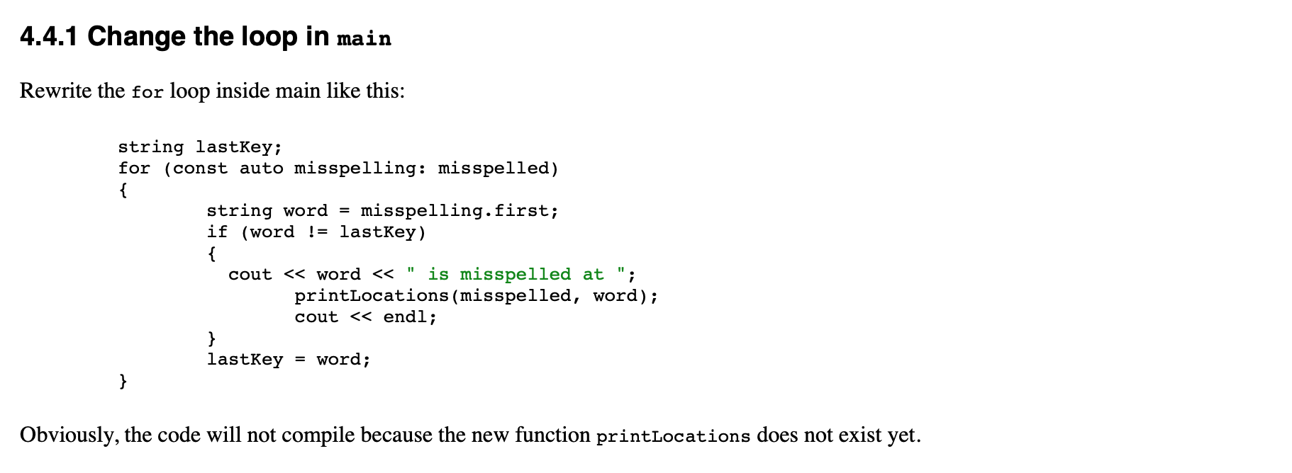 Solved just have to follow the steps and update cpp | Chegg.com