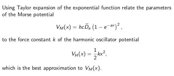 Solved Using Taylor expansion of the exponential function | Chegg.com