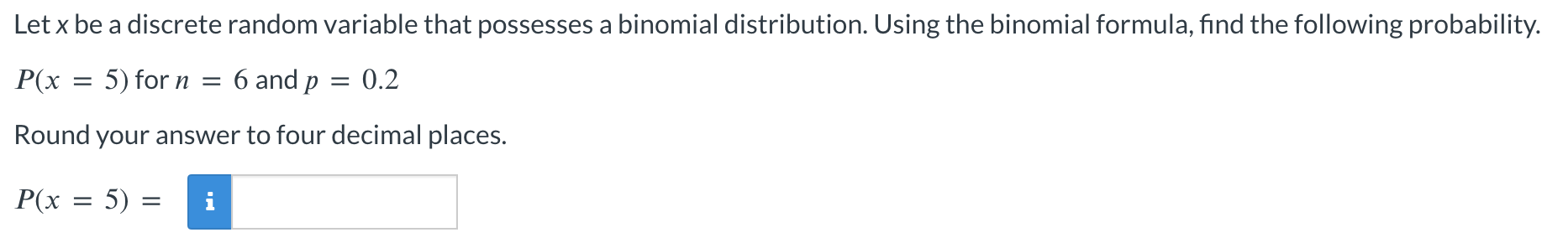 Solved Let x be a discrete random variable that possesses a | Chegg.com