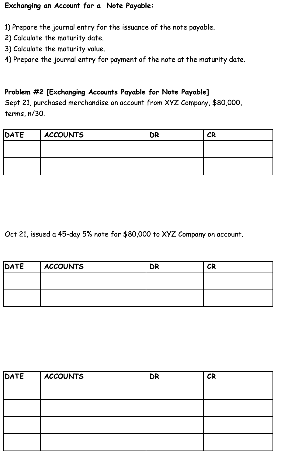 Solved Chapter 10 Practice Problems Notes Payable in | Chegg.com