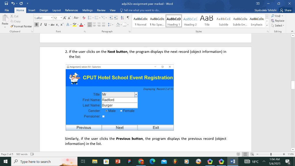 Solved Section A: Overview Design a model or worker class of | Chegg.com