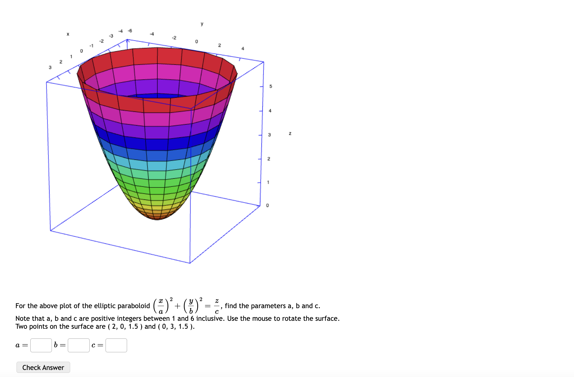 Calculus - 2.6 Quadric Surfaces | Chegg.com Calculus - 2.6 Quadric Surfaces | Chegg.com