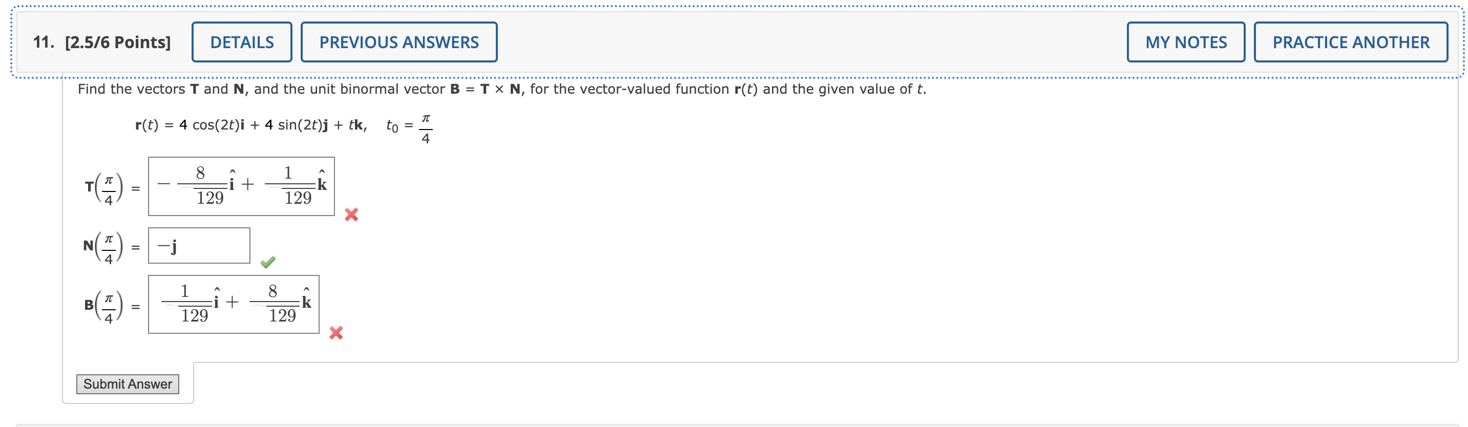 Solved Find the vectors T and N, and the unit binormal | Chegg.com