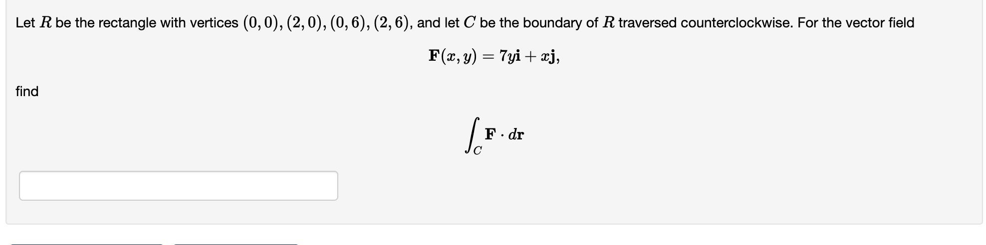 Solved F(x,y)=7yi+xj find ∫CF⋅dr | Chegg.com